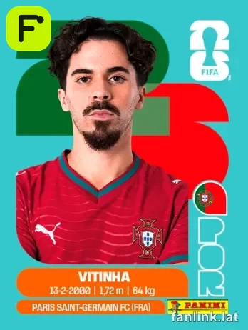 Vitinha Panini World Cup 2026 Sticker Price Guide · FanLink